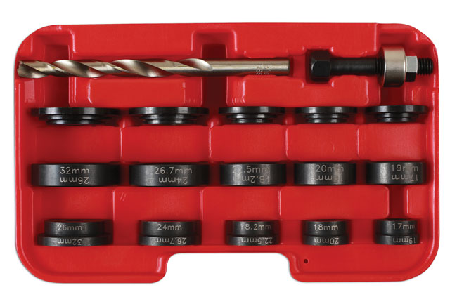 Power-TEC 92489 Parking Distance Control Sensors Hole Cutter Set 10pc